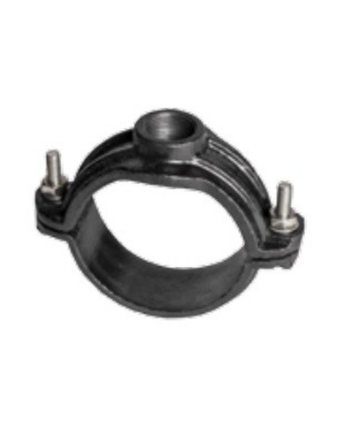 Collarín para tuberías de PVC con 2 tornillos de Acero Inoxidable